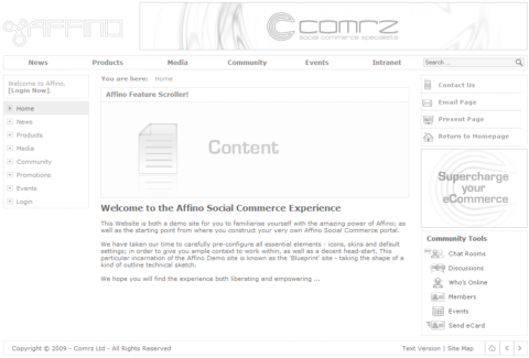 New Affino Reference Build Underway - Social Commerce Blogs